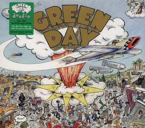 Виниловая пластинка Green Day dookie (180 Gram)