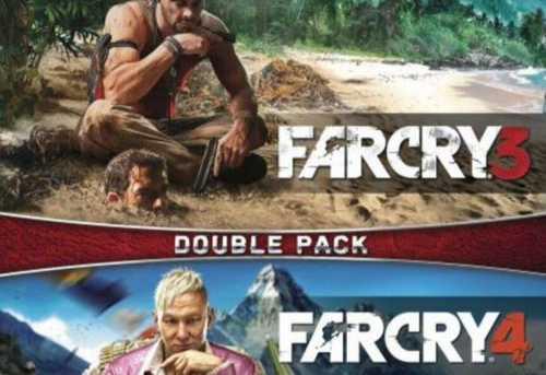 Игра Far cry 3 + Far cry 4 на Ps3
