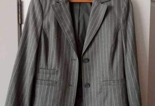 Пиджак женский классический серый 46-48 размер
