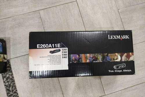 Картриджи lexmark E260A11E