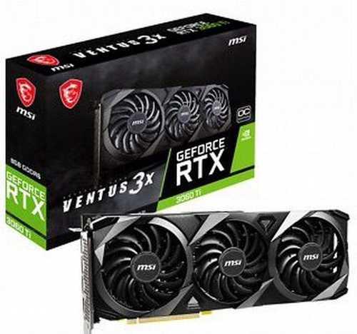 Видеокарта MSI GeForce RTX 3060 Ti ventus 3X OC