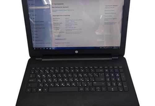 15.6" Ноутбук HP 15-af104ur черный (AMD A6-5200,RA