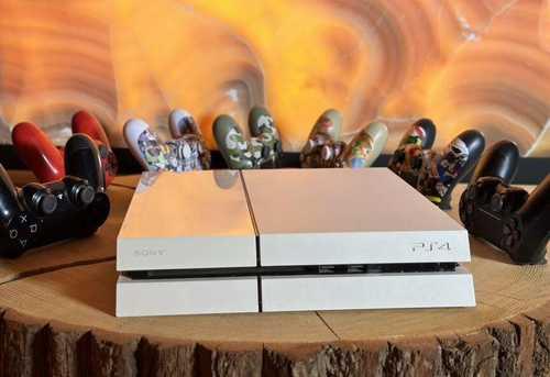 Ps4 sony playstation 4 fat white Delux Edition