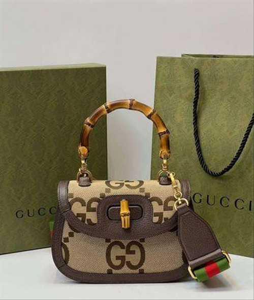 Сумка женская Gucci Bamboo 1947