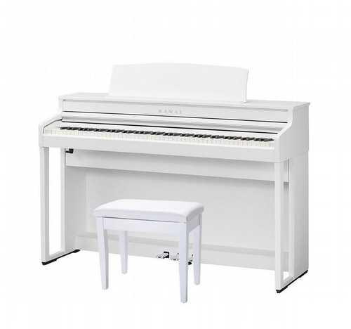 Цифровое пианино Kawai CA401 W (банкетка в комплек