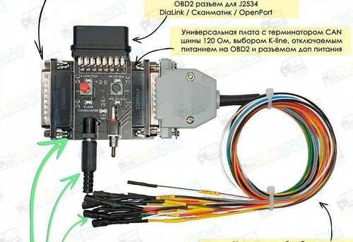 Универсальный кабель CombiLoader с OBD2 разъёмом