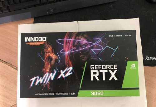 Видеокарта inno3D GeForce RTX 3050 twin X2 8GB