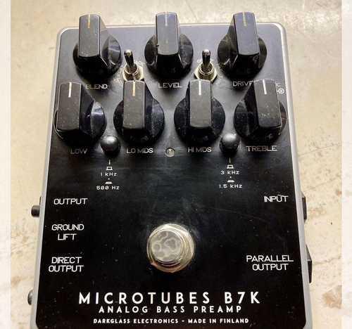 Басовый преамп Microtubes B7K v2