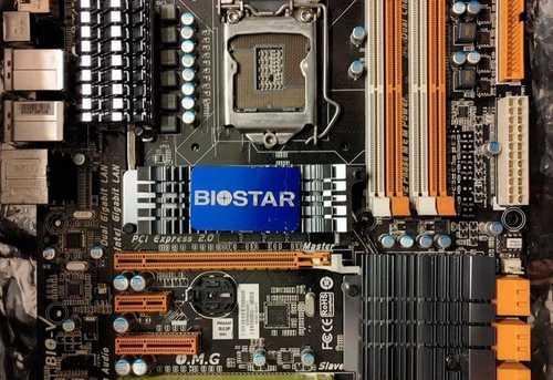 Biostar Tpower i55 Socket 1156 с процессором