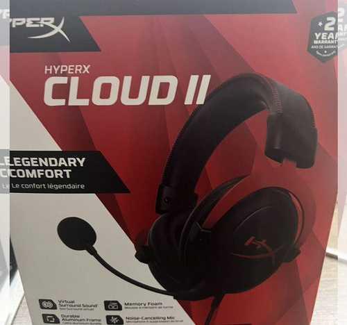 Наушники hyperx cloud 2