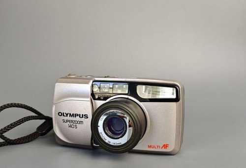 Плёночный фотоаппарат olympus superzoom 140s