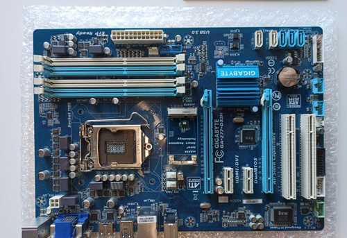 Материнская плата Gigabyte socket 1155