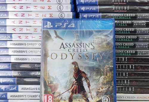 PS4 Assassin's Creed Одиссея (русская версия)