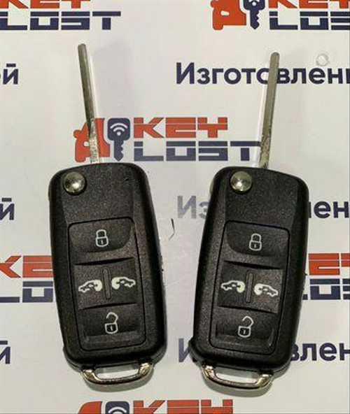 Корпус ключа Vw Транспортёр 4 Кнопки
