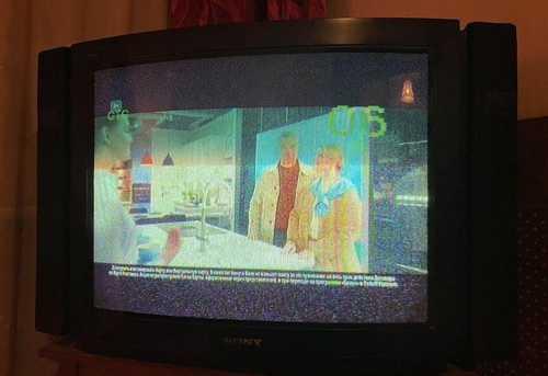 Раритет Телевизор Sony Trinitron, работает