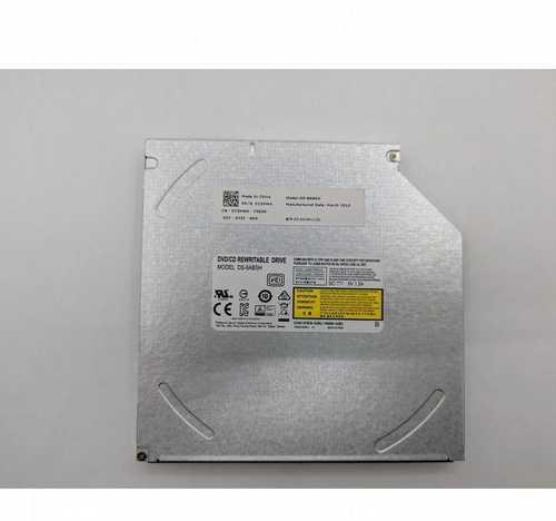 Привод DVD-RW ds-8absh, 023hw6, Dell Latitude E542