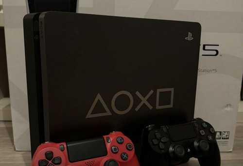 Sony PS4 slim 1 tb limited edition + игры