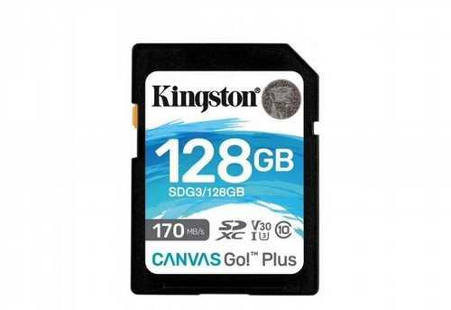 Карта памяти Kingston 128GB Canvas Go Plus 170MB/s