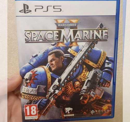 Warhammer 40000 space marine 2 ps5 диск