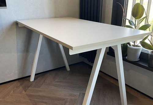 Стол письменный IKEA Trotten 120x70 бежевый