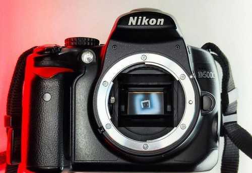 Фотоаппарат Nikon d5000 body 7к пробег