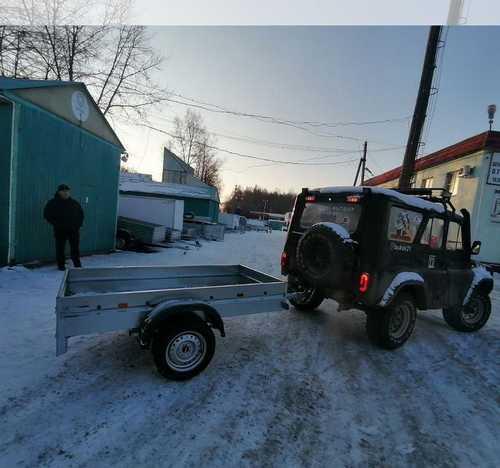 Пpицeпы завода мзса,птс, Фаркопы.Установка