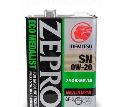Idemitsu zepro 0w20