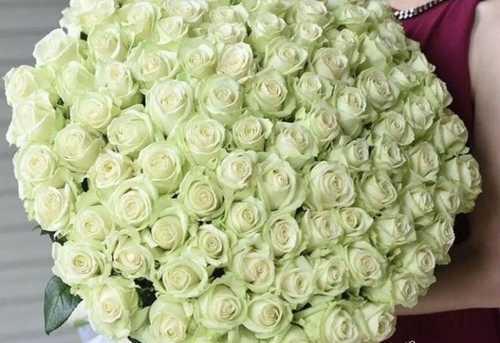 Букеты от 25 роз. розы от 50 сМ до 90 см