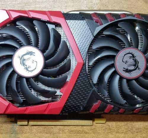 Видеокарта MSI GTX 1050ti 4gb Gaming X