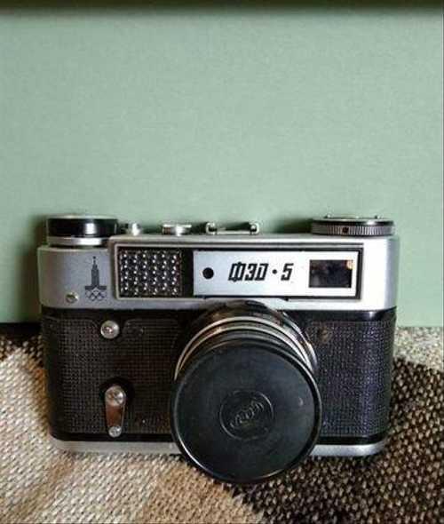 Раритетный фотоаппарат фэд-5