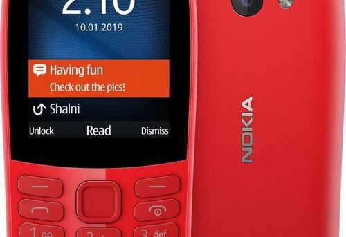 Телефон Nokia 210 DS red