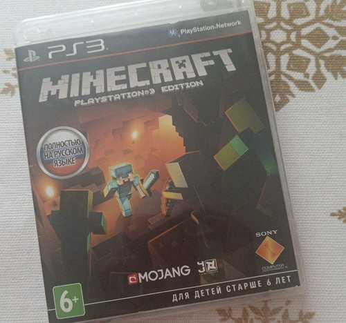 Диск Minecraft на ps3