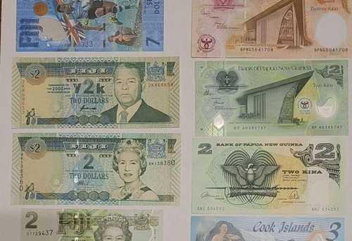 Банкноты Полинезия-Океания