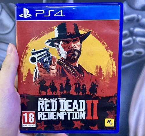 Диск ps4 Red Dead Redemption 2