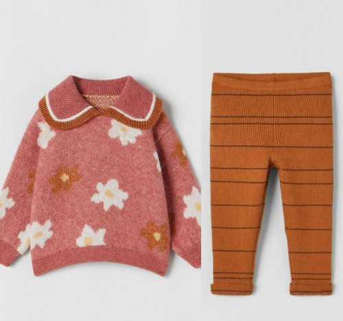 Новый свитер,леггинсы Zara kids, 80/86