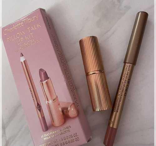 Набор Charlotte Tilbury pillow Talk Lip Kit Fair