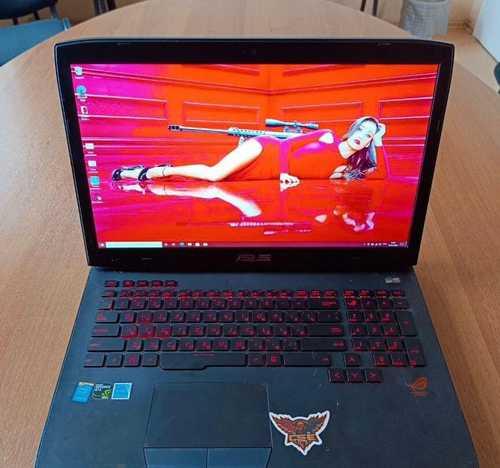 Игровой 17.3 ips Asus ROG i5-4200/12g/860