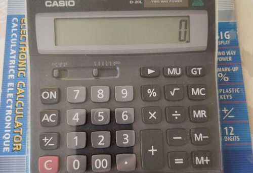 Калькулятор Casio D-20L-s