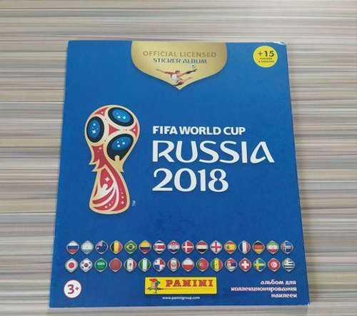 Альбом наклеек Panini Чемпионат мира 2018 - пустой