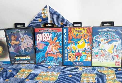 Игры для Sega Mega Drive (б/у комплект в коробках)