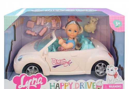 Игровой набор "Кукла Лия в автомобиле" 4610