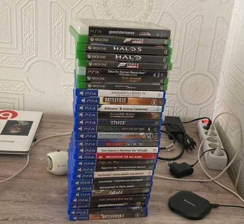 Коробки боксы для дисков PS4, PS3, Xbox One
