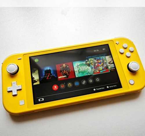 Новая Nintendo Switch Lite Шитая Picofly 288Gb