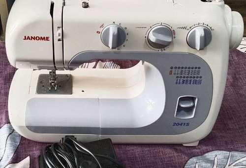 Швейная машина Janome 2041s