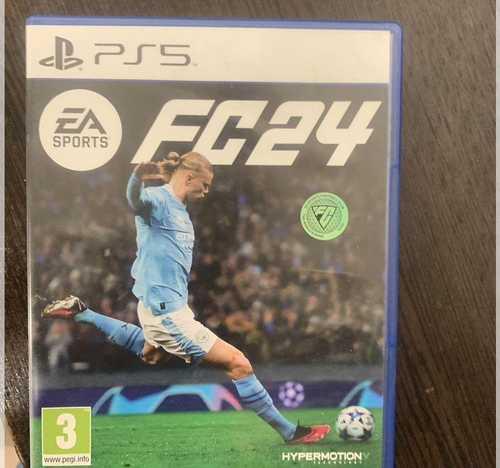 Fifa 24 ps5 диск на русском