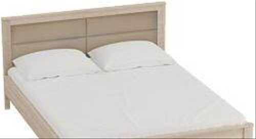 Кровать Элана 1600 с основанием Дуб Сонома