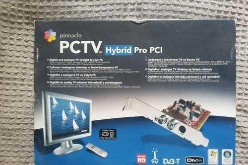 Pctv hybrid PRO PCI pinnacle-цифровое(dvbt)