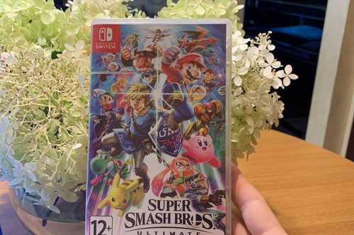 Игра super smash bros катридж для Nintendo Swich