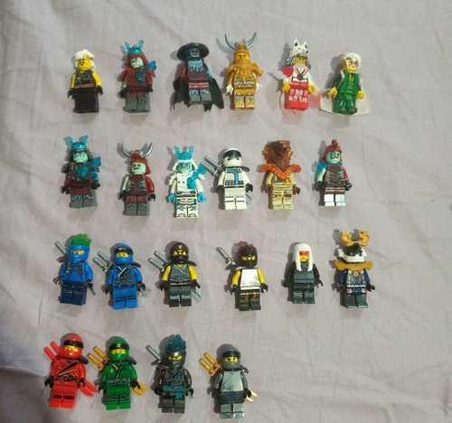 Lego ninjago минифигурки