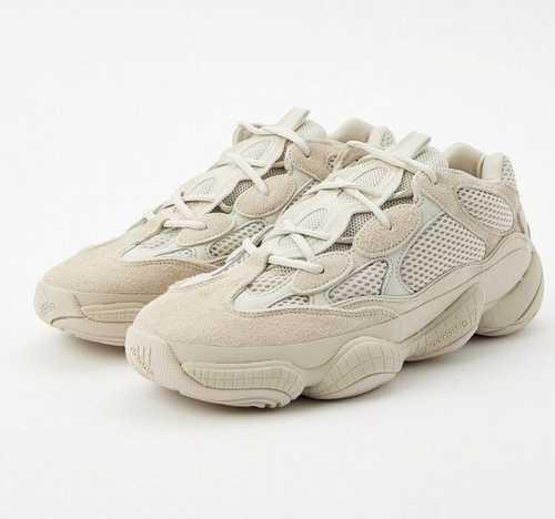 Кроссовки adidas yeezy boost 500 бежевые